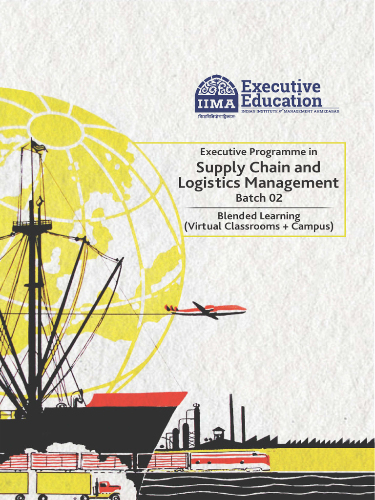 Supply Chain and Logistics Programme - Batch-2 - Updated | PDF | Supply Chain | Logistics