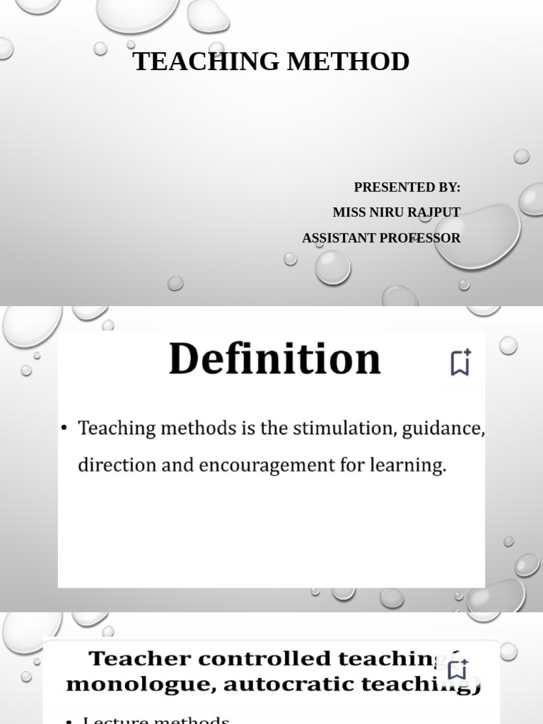 Lecture Method | PDF