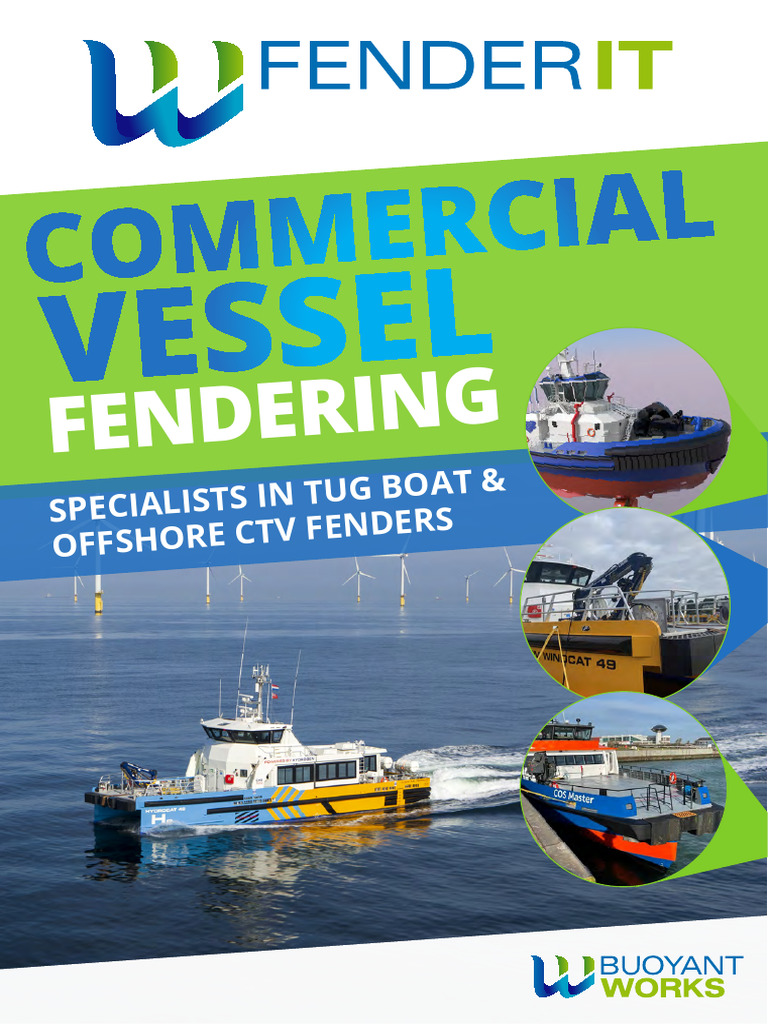 Fenderit Commercial Vessel Brochure | PDF | Composite Material ...