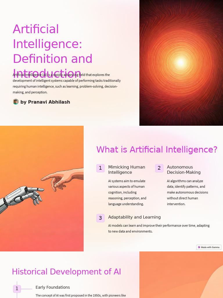 AI Definition and Overview | PDF | Artificial Intelligence ...