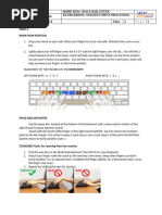 Typing Practice Sheet Beginner | PDF