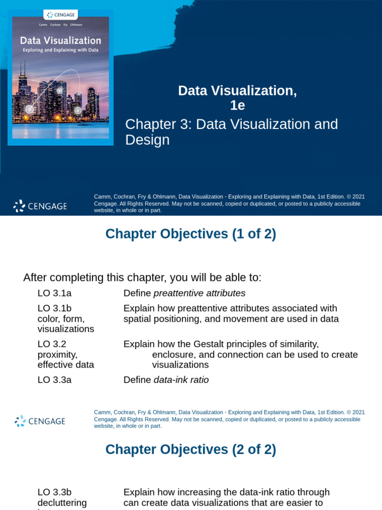 DataViz 1e Ch03 PowerPoint 2 | PDF | Typefaces | Visual Perception