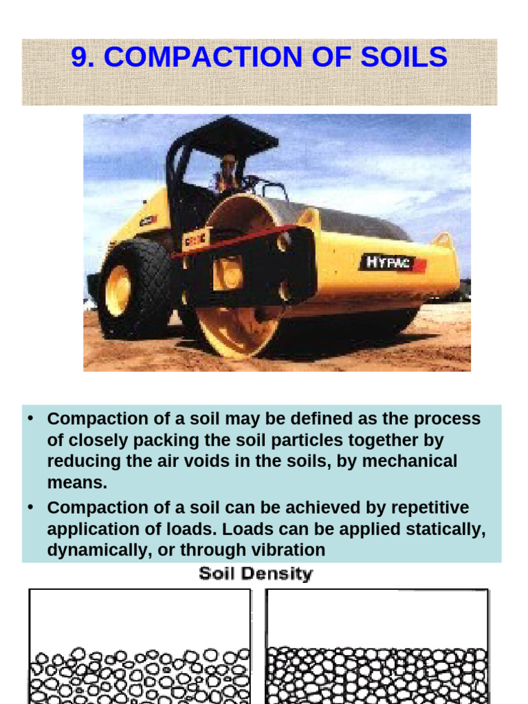 Chapter9 Compaction(1) | PDF | Soil | Natural Materials