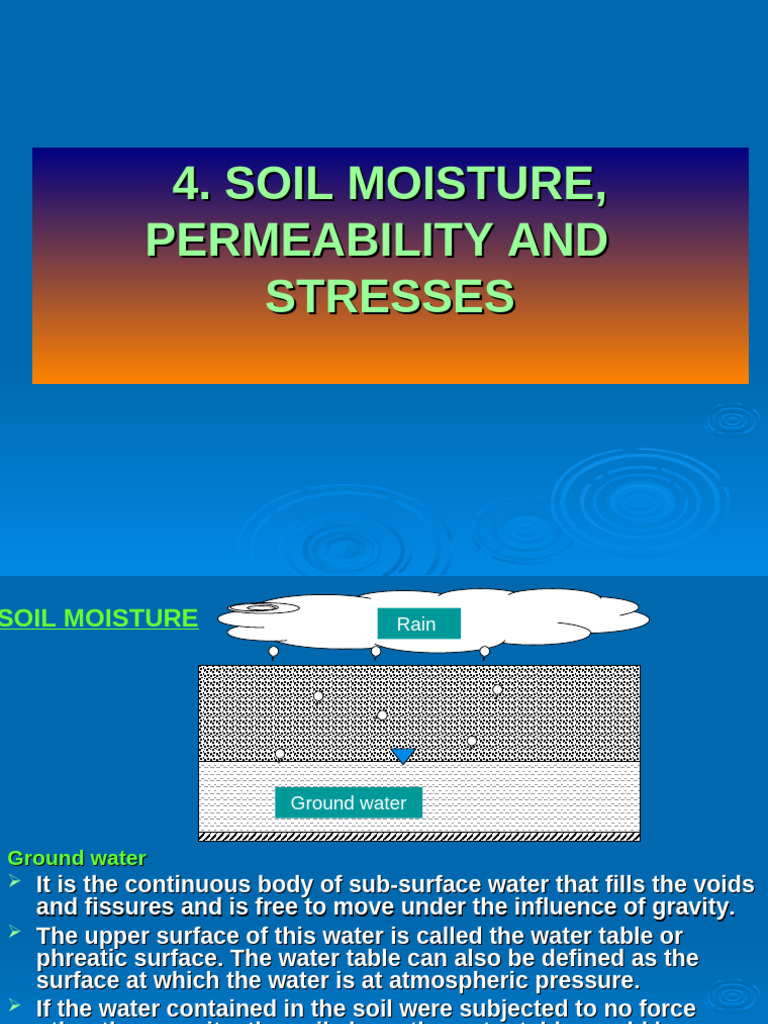 Chapter 4 Modf | PDF | Permeability (Earth Sciences) | Aquifer