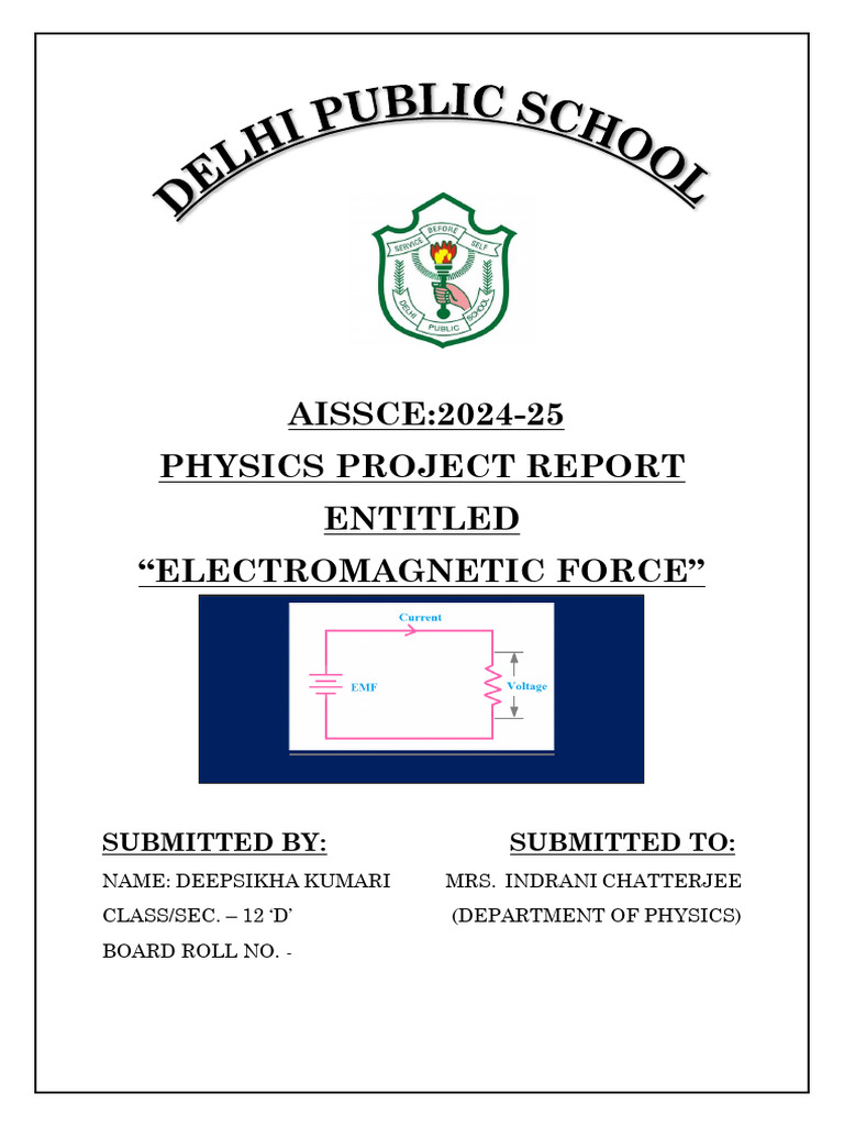 Framework for physics project | PDF