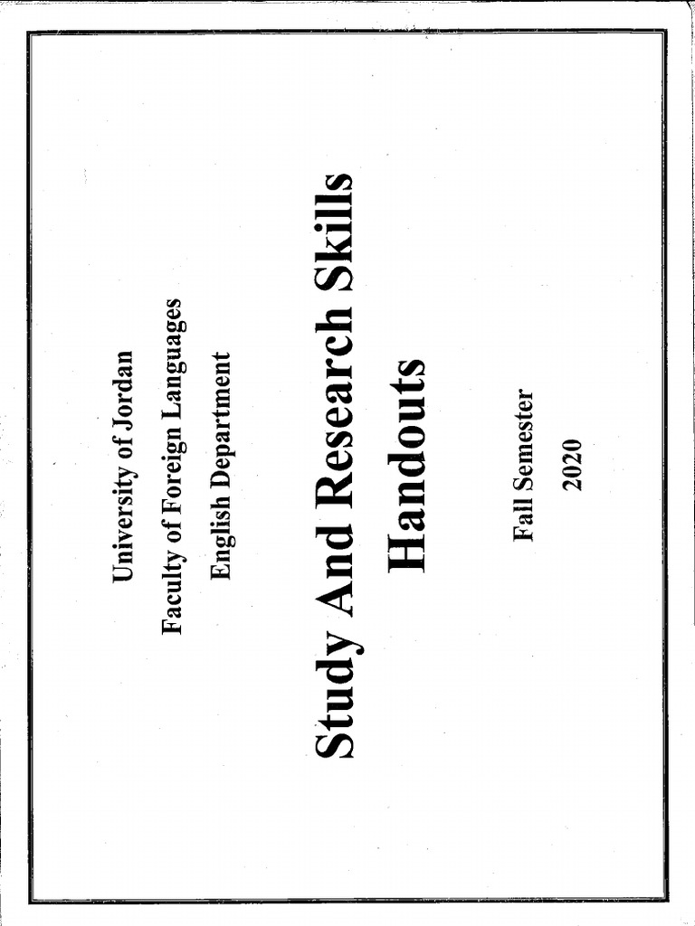 Handout 1 | PDF