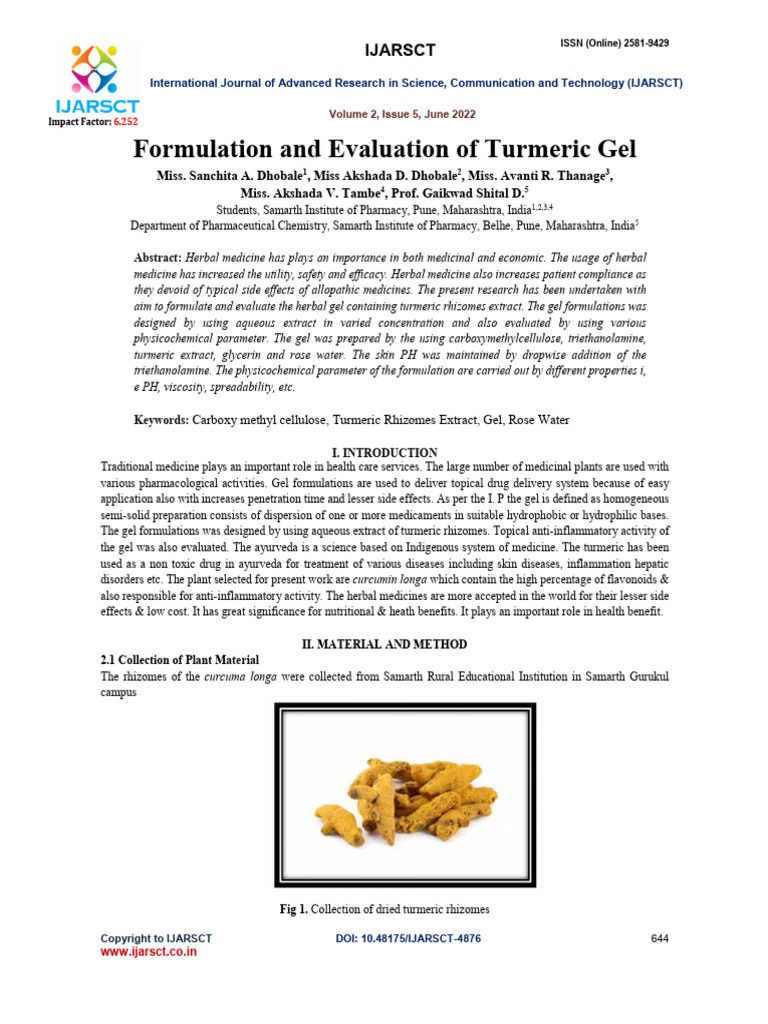 gel formula easy 1 | PDF | Pharmaceutical Formulation | Topical Medication
