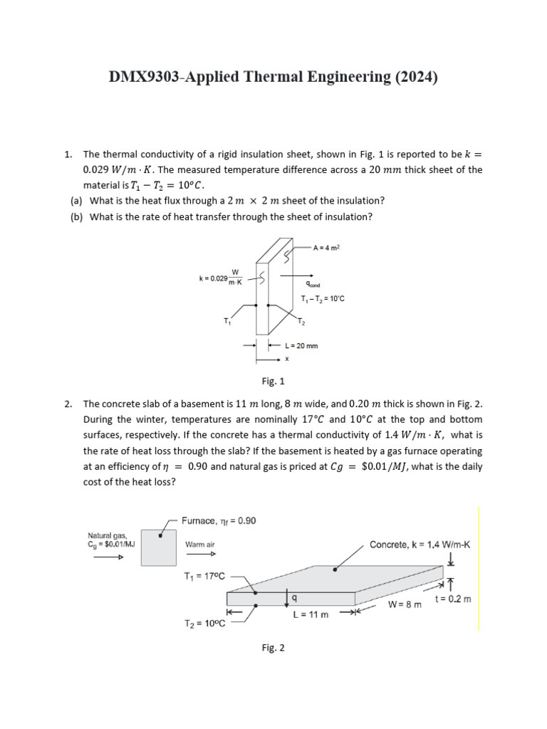 DMX9303 Assignment 2 | PDF | Heat Transfer | Thermal Insulation