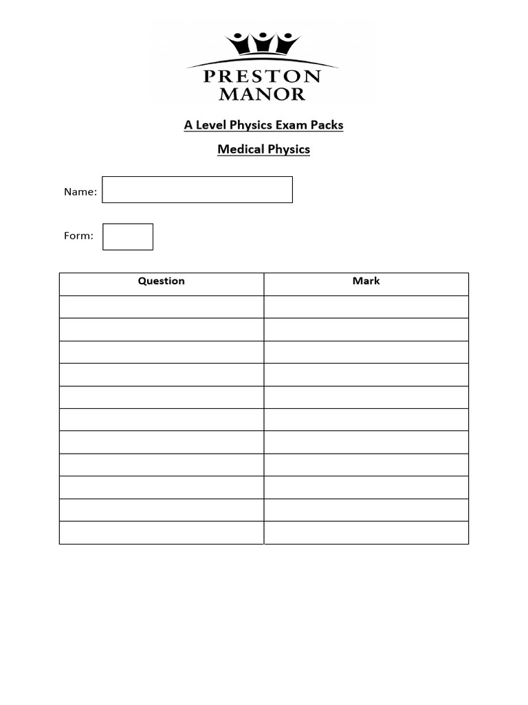 FPFP Medical Physics | PDF