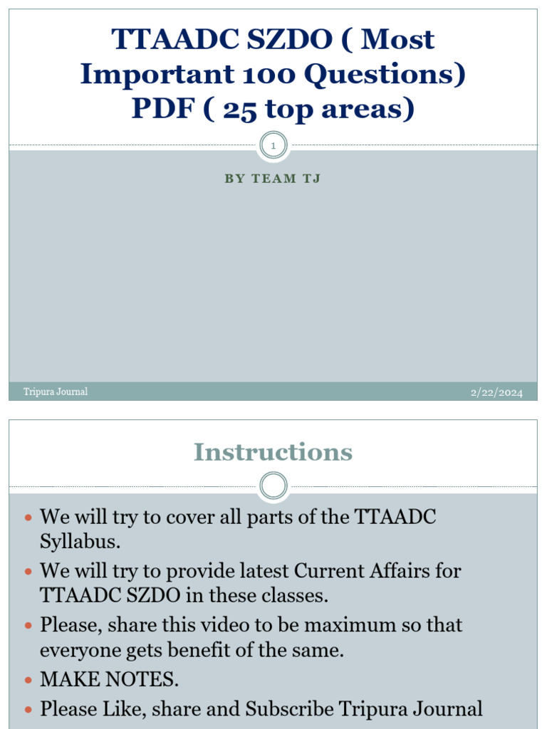 TTAADC Functions and Historical Insights | PDF