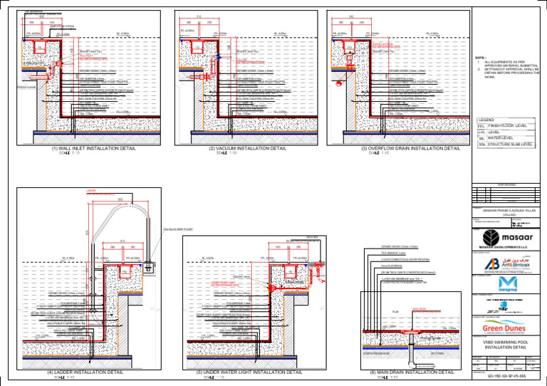 GD Ybc SD SP v5 006 00 Typical Installation Details | PDF | Tile | Building