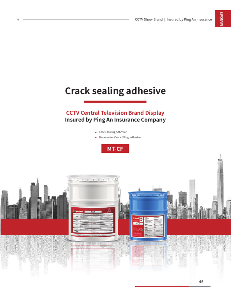 Underwater Crack Sealing Adhesive Guide | PDF | Strength Of Materials ...