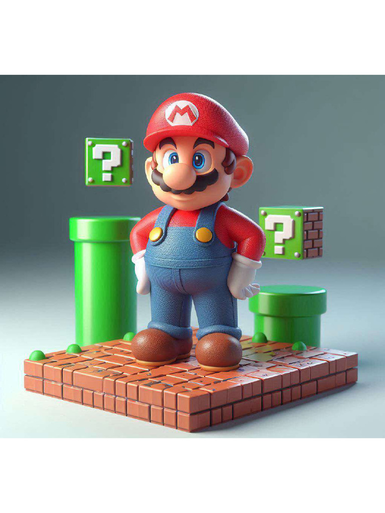 Super Mario in A Realistic Style | PDF