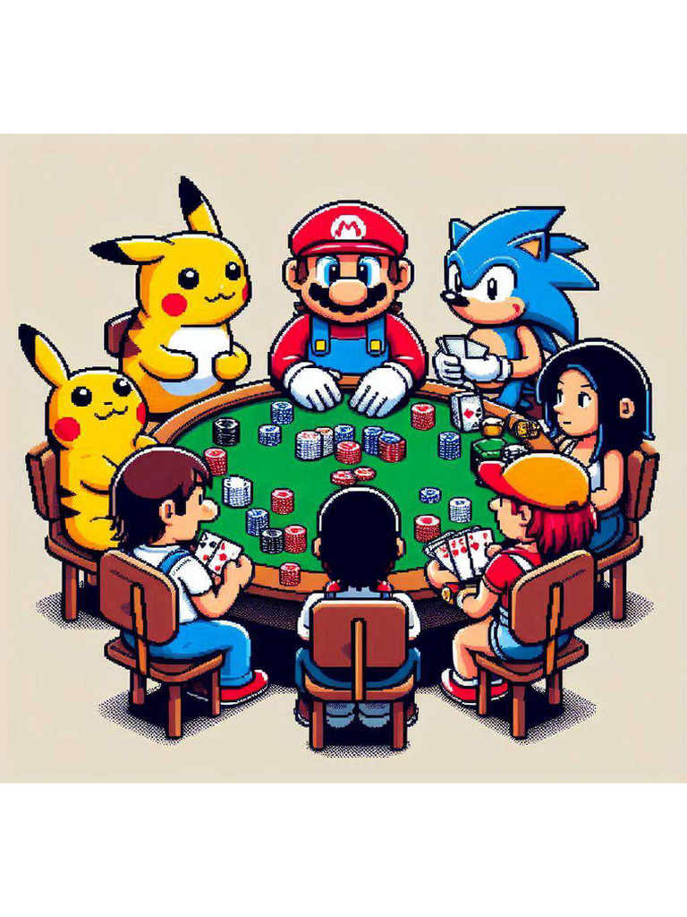 Mario Playing Poker | PDF