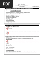 ROCOR NB Liquid Safety Data Sheet | PDF | Redox | Nitrate