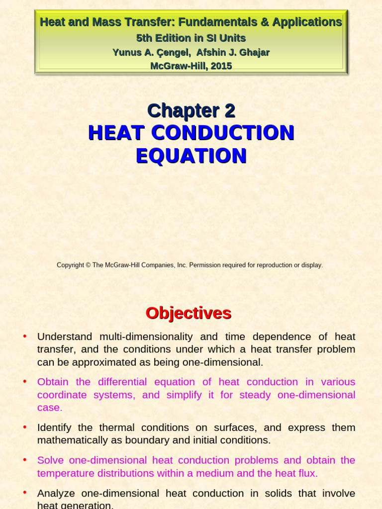 SI Heat 5e Chap02 Lecture Formatted | PDF | Thermal Conduction | Heat ...