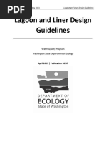 Wastewater Lagoon Construction Guidelines | PDF | Sewage Treatment ...
