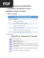 Comprehensive Coordination Scale FINAL | PDF | Anatomical Terms Of ...
