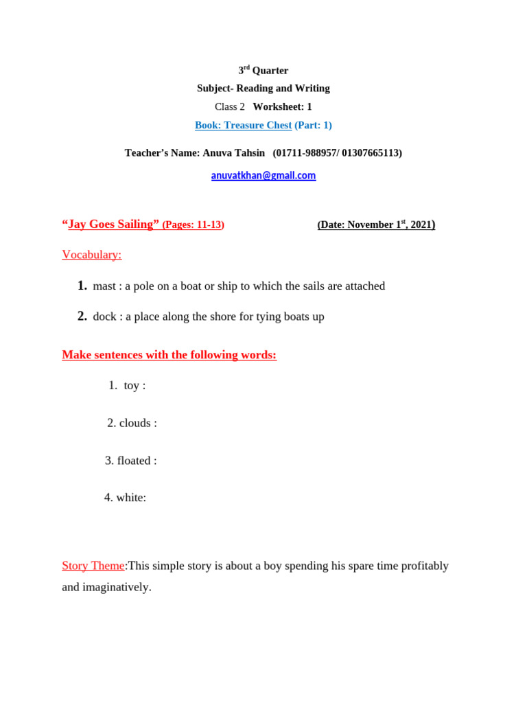 Ws 1 With Answer Sheet Images Pdf