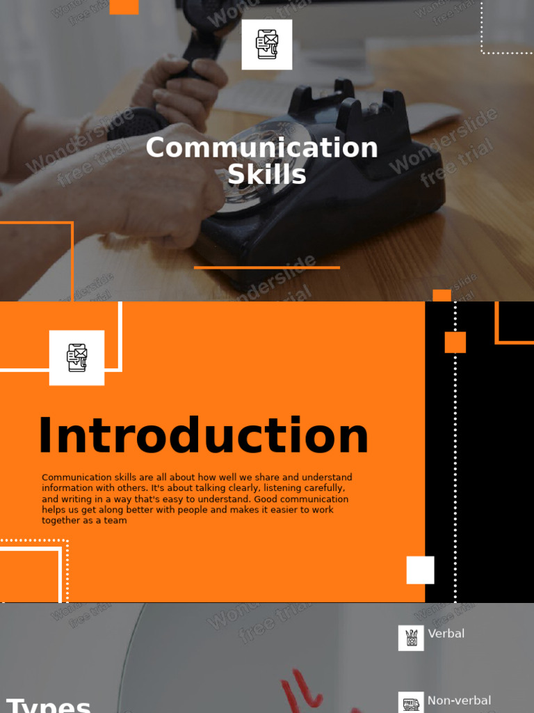 Communication Skills Guide | PDF