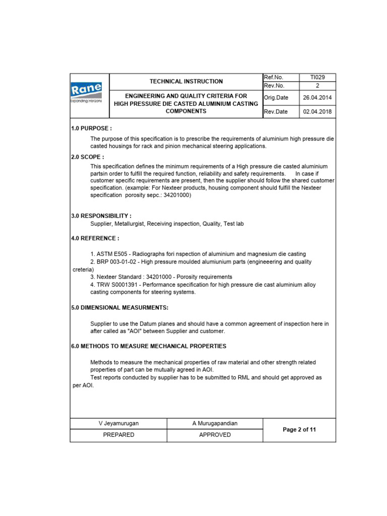 Porosity Ti029 Standards | PDF | Porosity | Engineering Tolerance