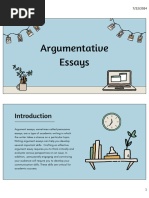 AP English Language Argumentative Essay Template (With Examples) | PDF ...
