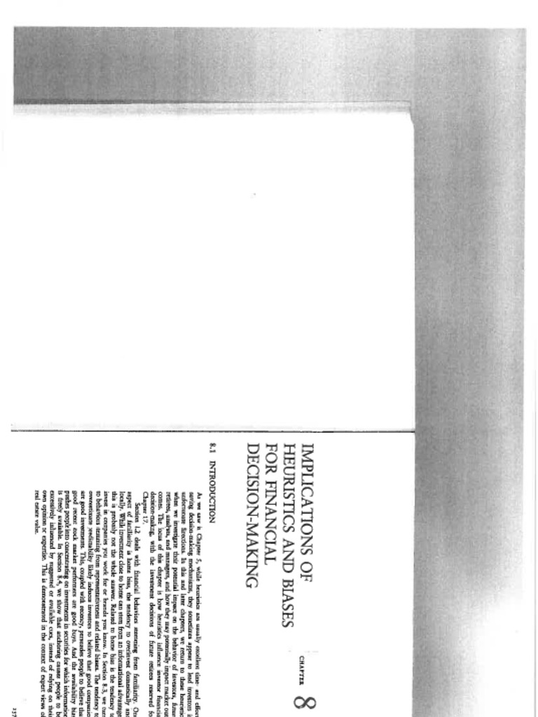 Lecture 1- Implications of Heuristics and Biases for Financial Decision ...