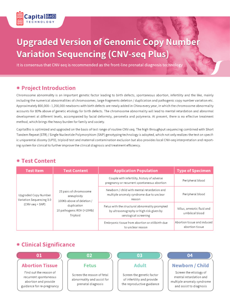 CNV-seq Plus-En | PDF