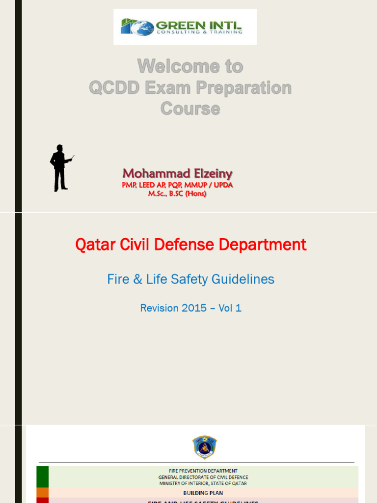 02 - QCDD Electrical - Fire - Life Safety Guidelines | PDF