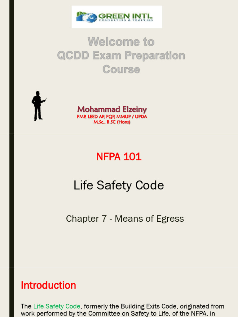 06 - QCDD Electrical - NFPA 101 Life Safety Code | PDF | Safety