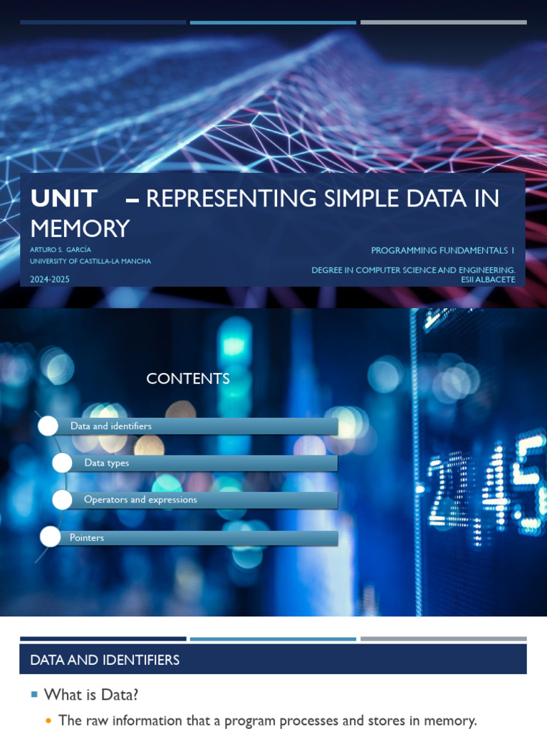 02 - Unit 2. Data types | PDF | Integer (Computer Science) | Data Type 02 - Unit 2. Data types | PDF | Integer (Computer Science) | Data Type