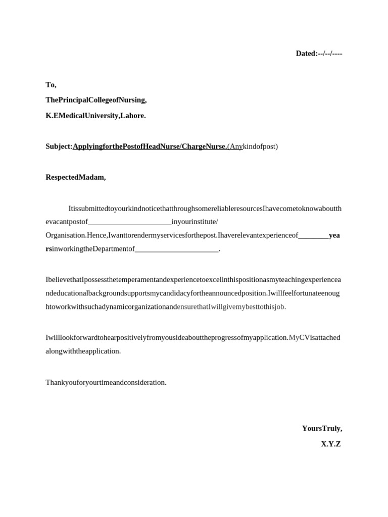 Job Application-1 | PDF