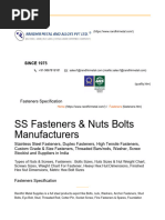 SCM435 SCM 3 - JIS G 4105-1979 - Material Library | PDF | Screw | Nut ...