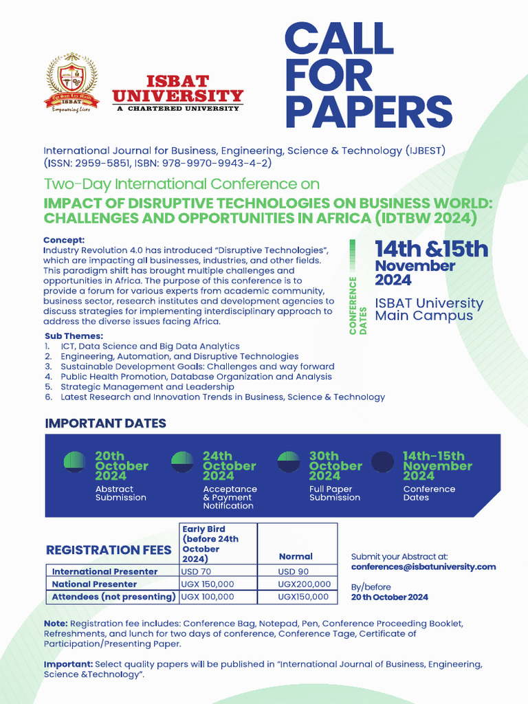 Call For Papers | PDF