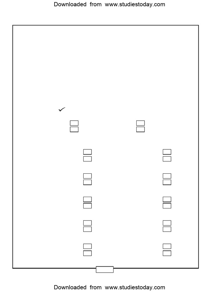 CBSE Class 6 The Living Organisms Worksheet | PDF | Habitat | Plants