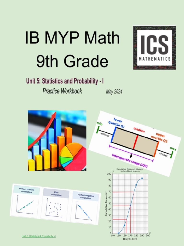 Unit 5 Statistics and Probabilityi Workbook 1600 PDF - Gdrive.vip | PDF