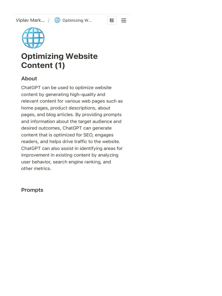 ? Optimizing Website Content | PDF | Search Engine Optimization ...