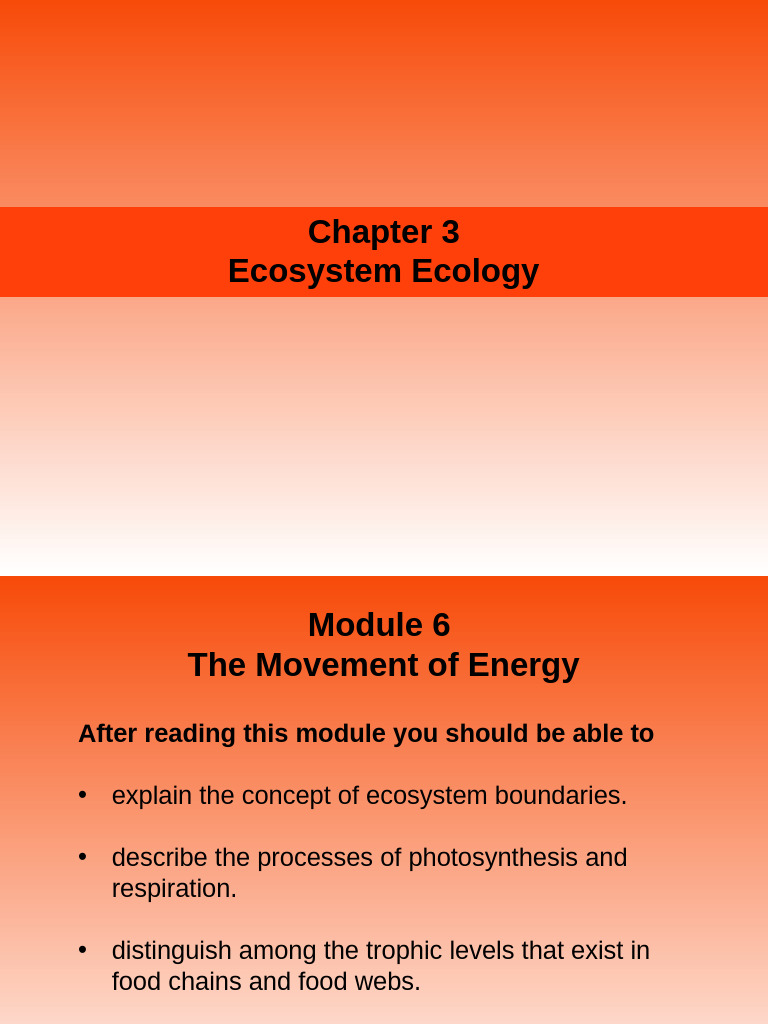 Apes 3e TRM 03 Lecture Slide 3 | PDF | Food Web | Ecosystem