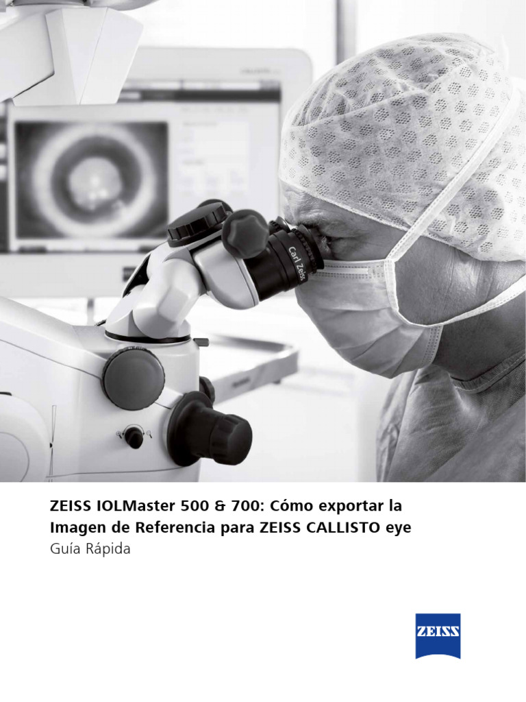 IOLMaster Exportación de Imagen de Referencia - ES | PDF | USB ...