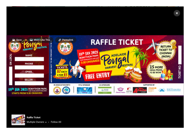 Raffle Ticket __ Behance | PDF