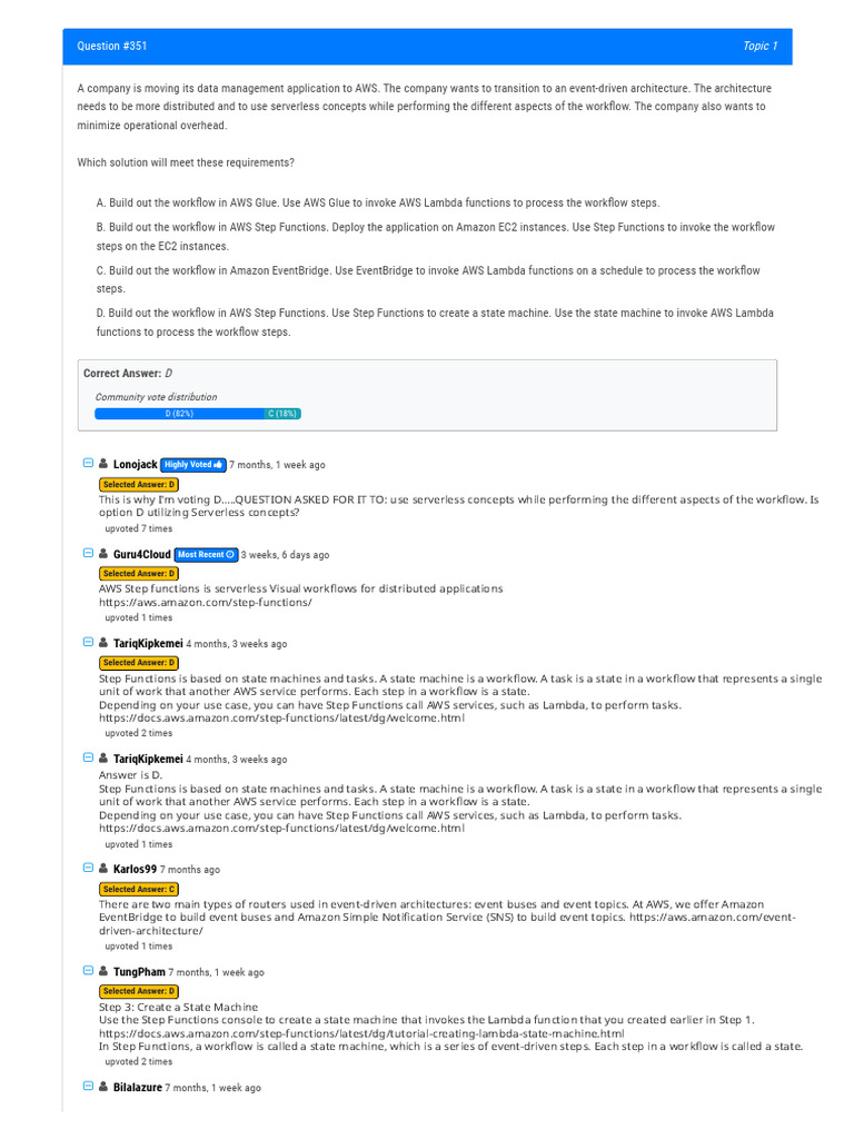 AWS Serverless Workflow Solution | PDF | Computing | Computer Networking