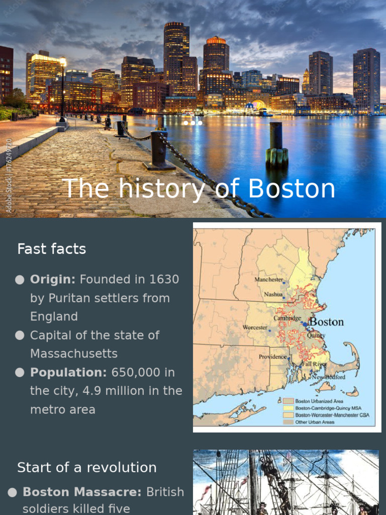 Boston History ESL Presentation | PDF