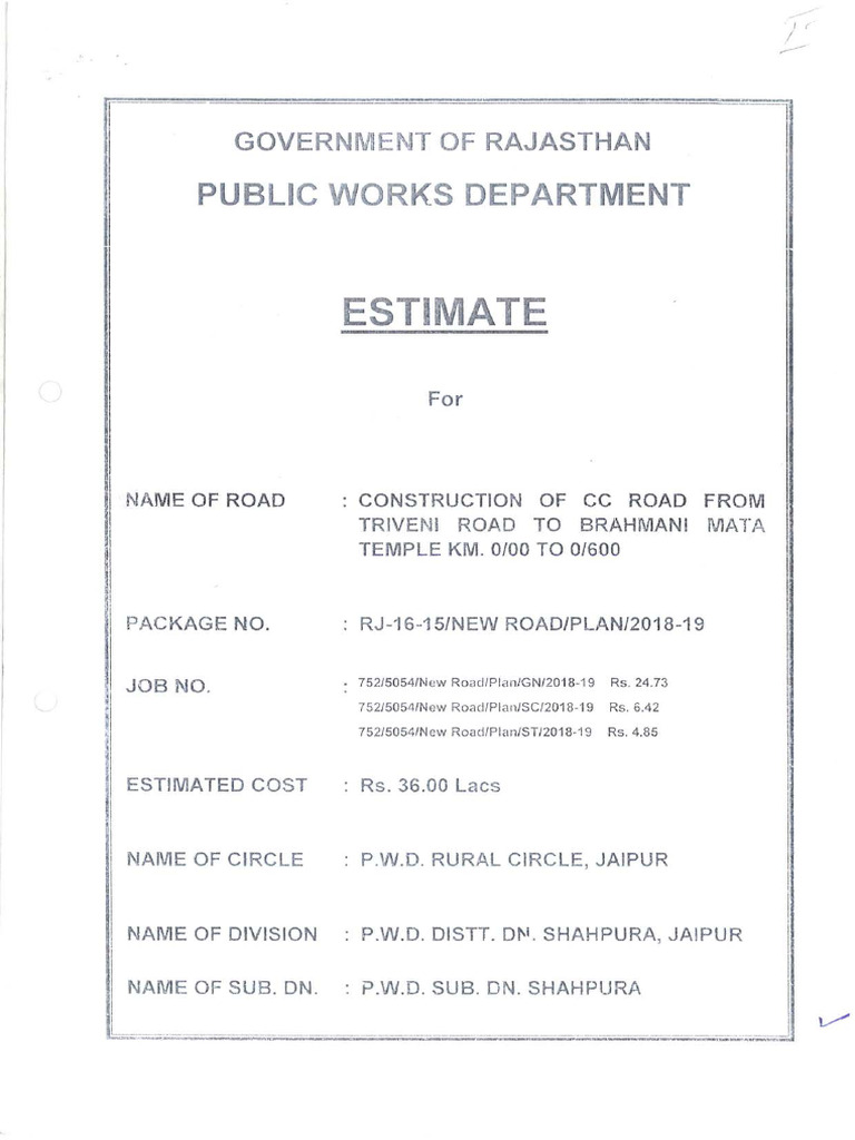 CC Road | PDF
