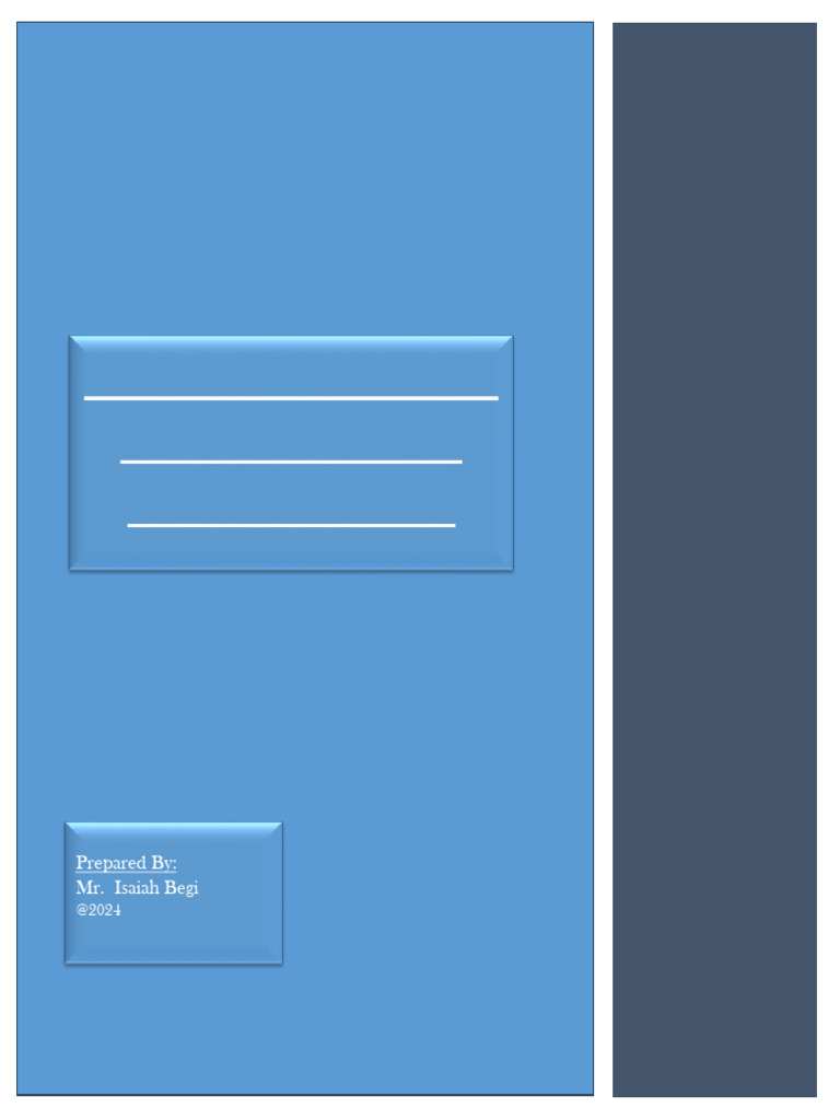 Paper One Notes _form One and Three Notes | PDF | Genesis Creation ...