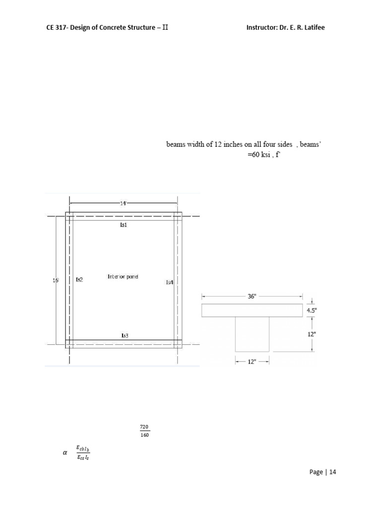 Two-Way Slab Thickness Calculation | PDF | Beam (Structure) | Building Technology