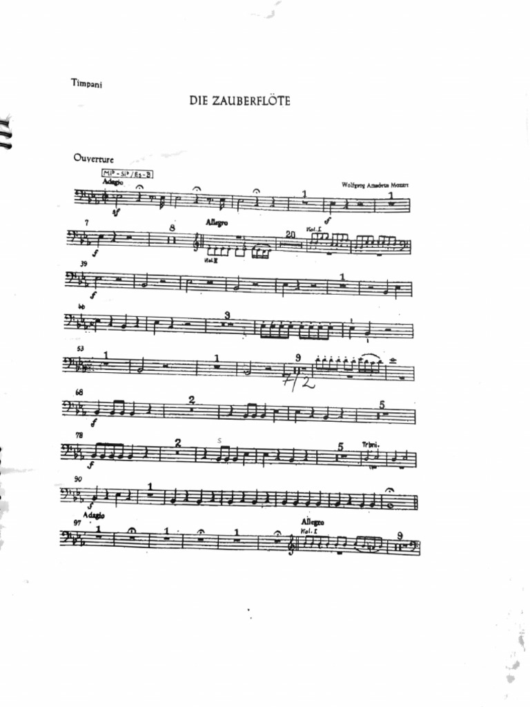 Flauto Magico Mozart | PDF