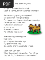 Graad 4 Afrikaans HT Taalstrukture En-Konvensies Sinsoorte - Avj | PDF