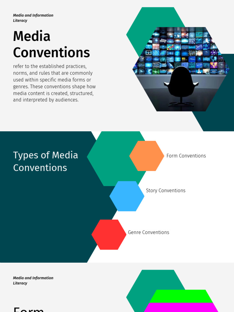 Media Conventions and Literacy Guide | PDF