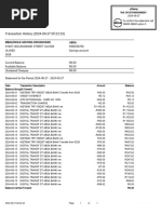 Bpi Bank Statement | PDF | Debit Card | Banks