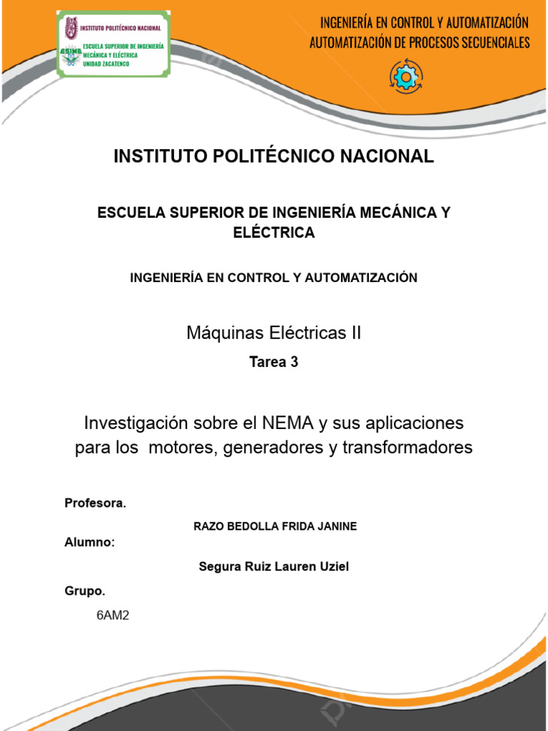 Tarea 3 Maquinas Electrica II | PDF | Transformador | Generador eléctrico